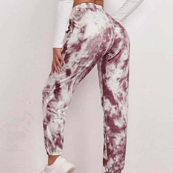 SHEIN | Pants & Jumpsuits | Jaw String Tie Dye Sweatpants | Poshmark